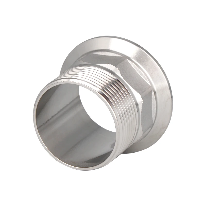 1/2" DN15-2"DN50 Stainless Steel SS304 Sanitary Male Threaded Ferrule ...
