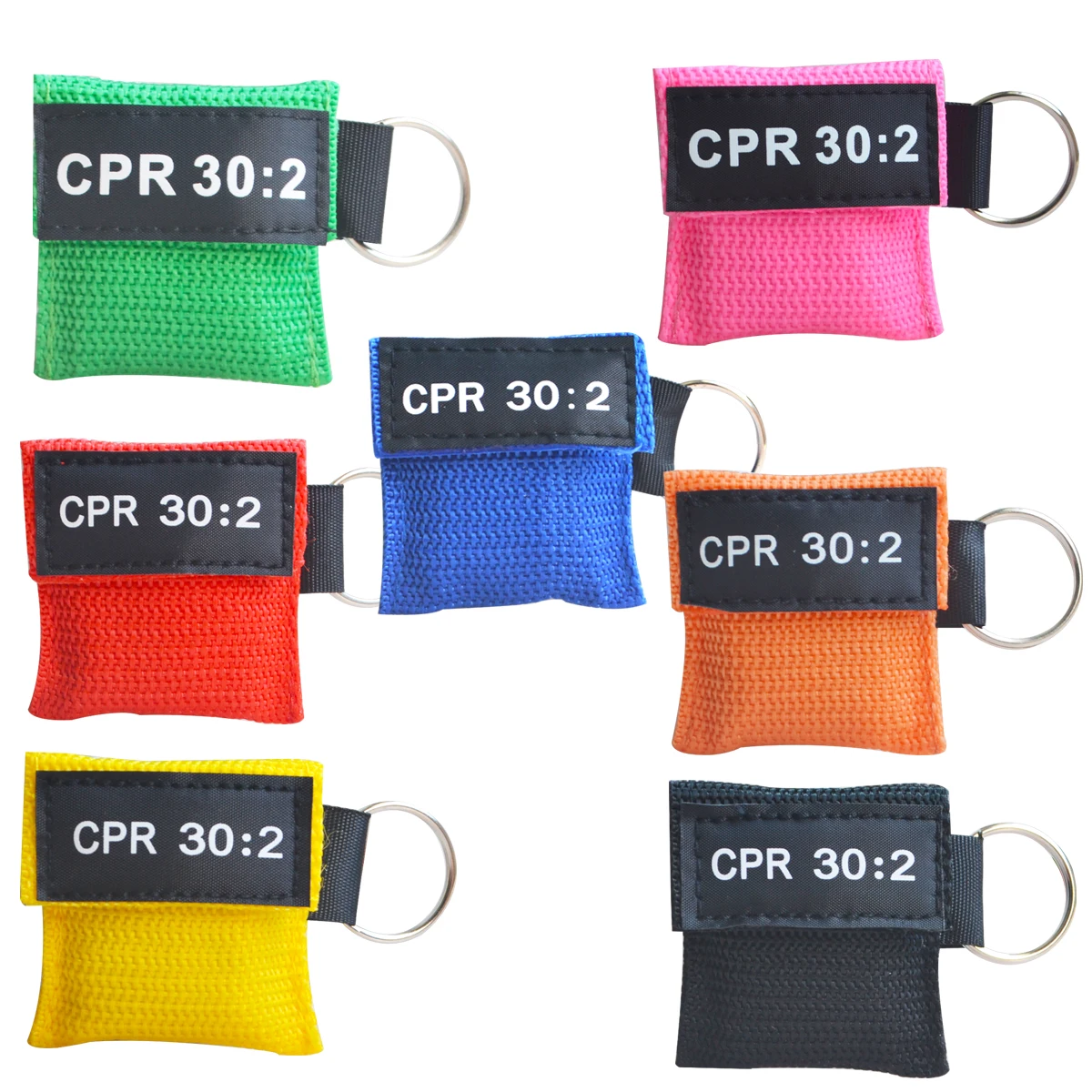 50pcs-CPR-Masks-Keychain-Face-Shield-CPR-AED-First-Aid-Training-30-2 ...