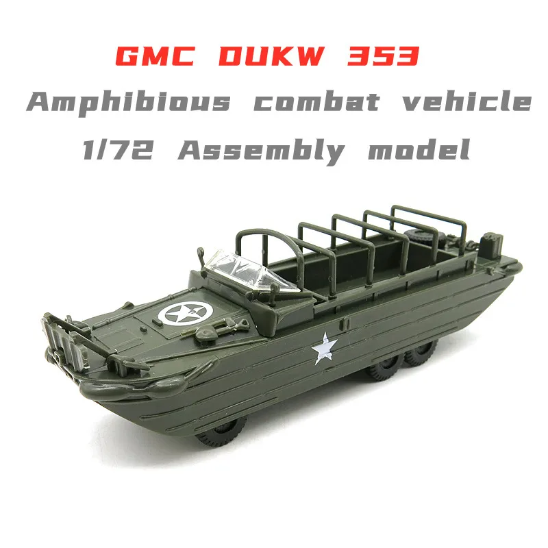1-72-ww2-GMC-DUKW-353-Amphibious-Combat-Vehicle-Assembly-Model-Military ...