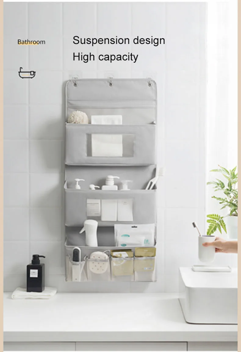 Accroche-sac,Sac de rangement suspendu mural, sac de rangement suspendu ...