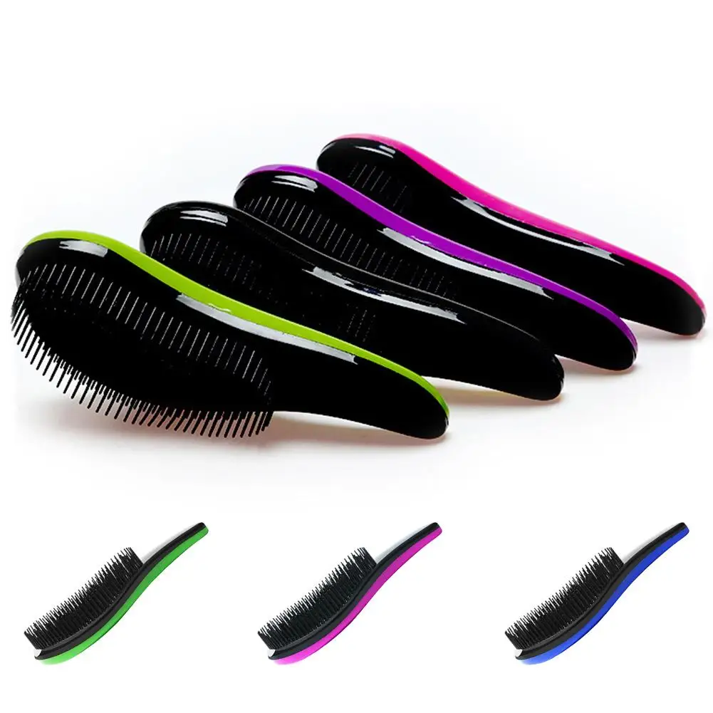 Magic Handle Comb Anti static Massage Hair Brush Detangle Shower ...