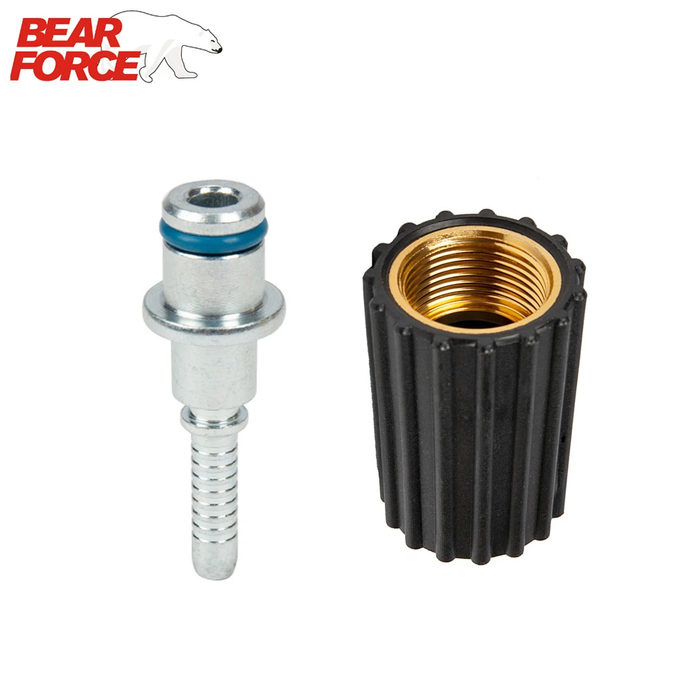 High Pressure Washer Hose Insert Fittings Dn6 D14mm Ring Nut M22 Car ...