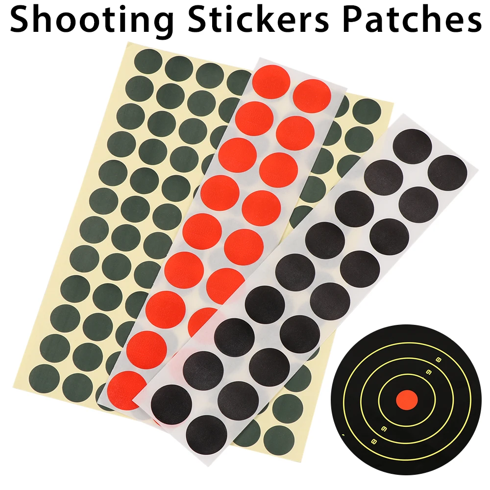 900-2100Pcs-Self-Adhesive-Target-Paster-Shooting-Splatter-Stickers ...