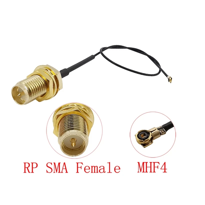 5-50CM-RP-SMA-to-MHF4-0-81Pigtail-Cable-RF-Coaxial-Connector-MHF4-IPX ...