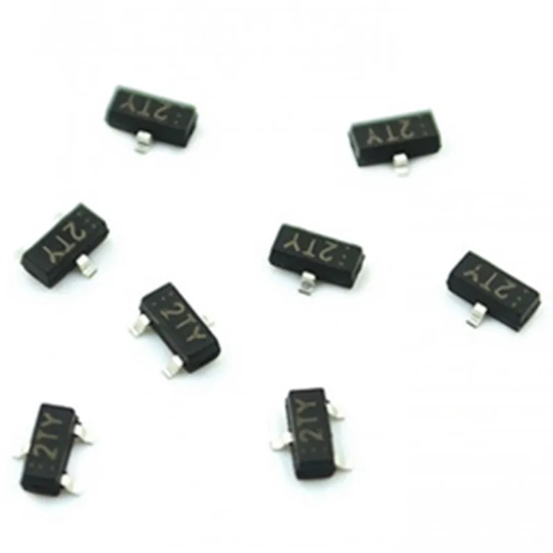 Transistor SOT 23 PNP SMD, Transistor 8550 2TY, 50 unidades|Control ...