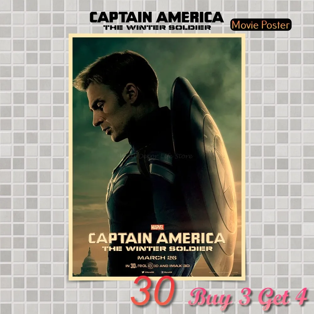 Captain America Winter Soldier Official Poster