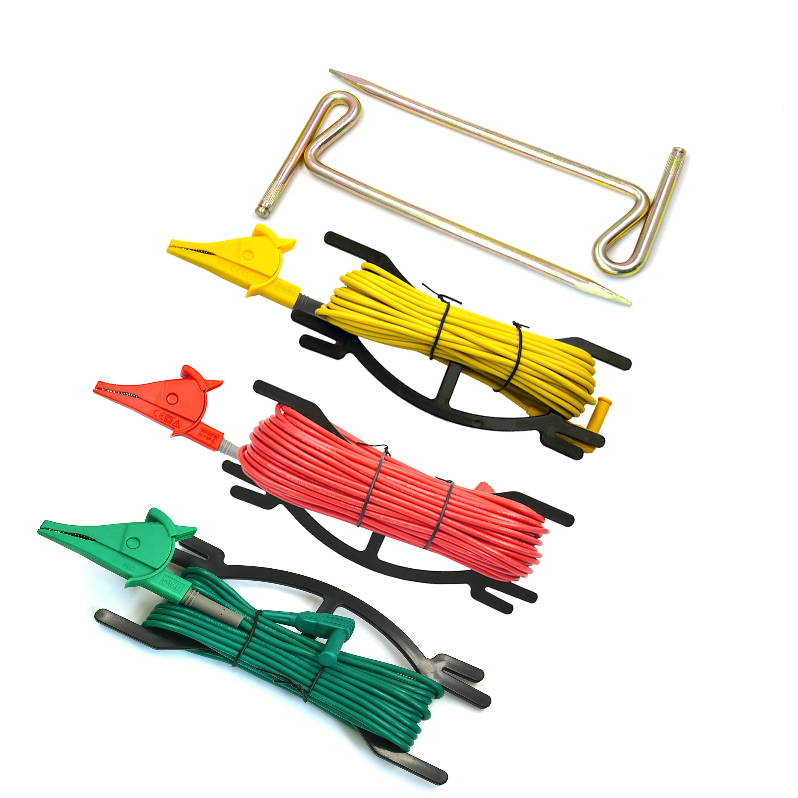 ZIBOO-Test lead&Earth Nail Use for Earth Ground Resistance Tester ...