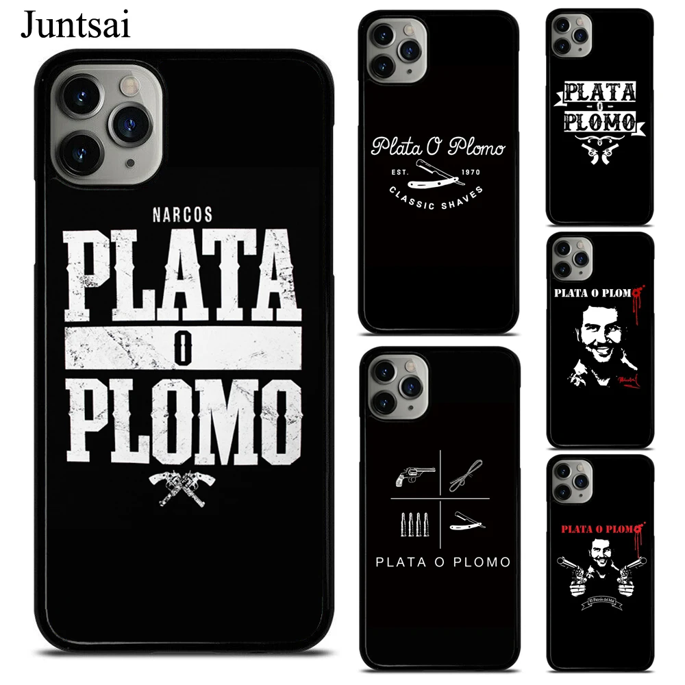Plata-O-Plomo-Narcos-Pablo-Escobar-For-iPhone-13-12-Pro-Max-mini-Case ...