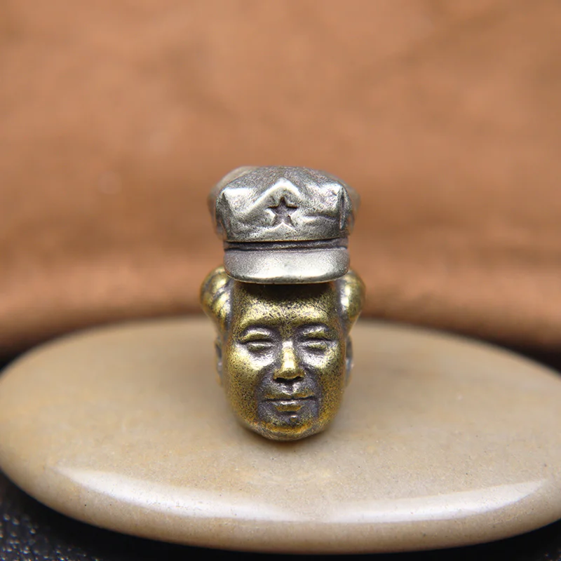 Brass-Chinese-Red-Army-Octagonal-Cap-Knife-Beads-Umbrella-Rope-Lanyard ...