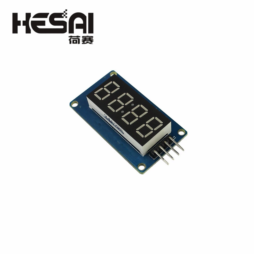 Tm1637 Led Display Module 7 Segment 4 Bits 0.36inch Clock Red Anode ...