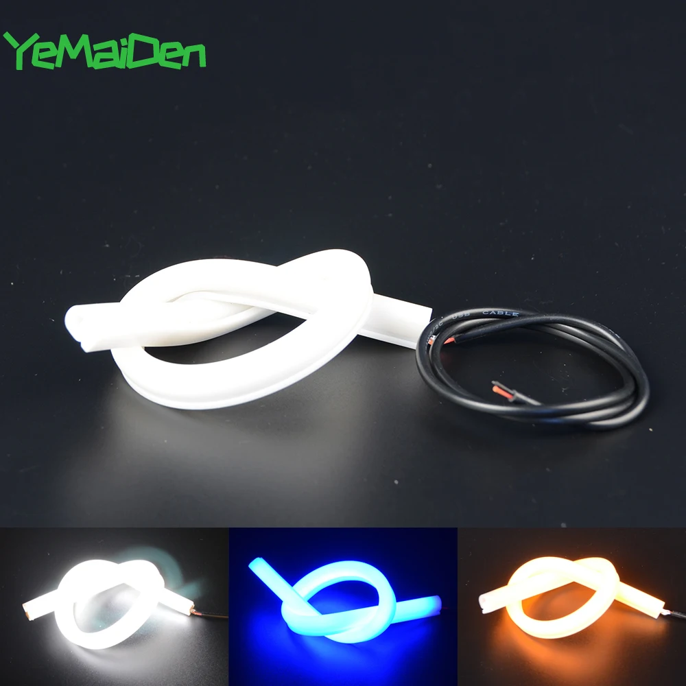 1-Pieces-Waterproof-Guide-DRL-Car-Decorative-Flexible-LED-Light-Strip ...