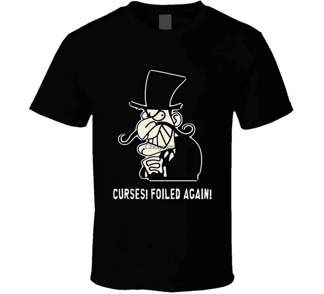 Snidely Whiplash Curses Foiled Again