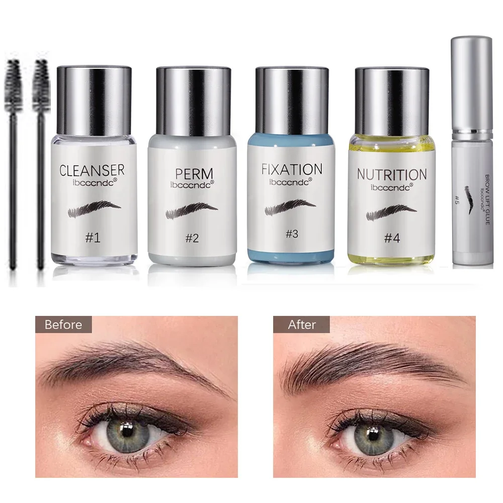 Eyebrow Lamination Kit Eyebrow Perm Lotion Eye Brow Lifting Semi ...