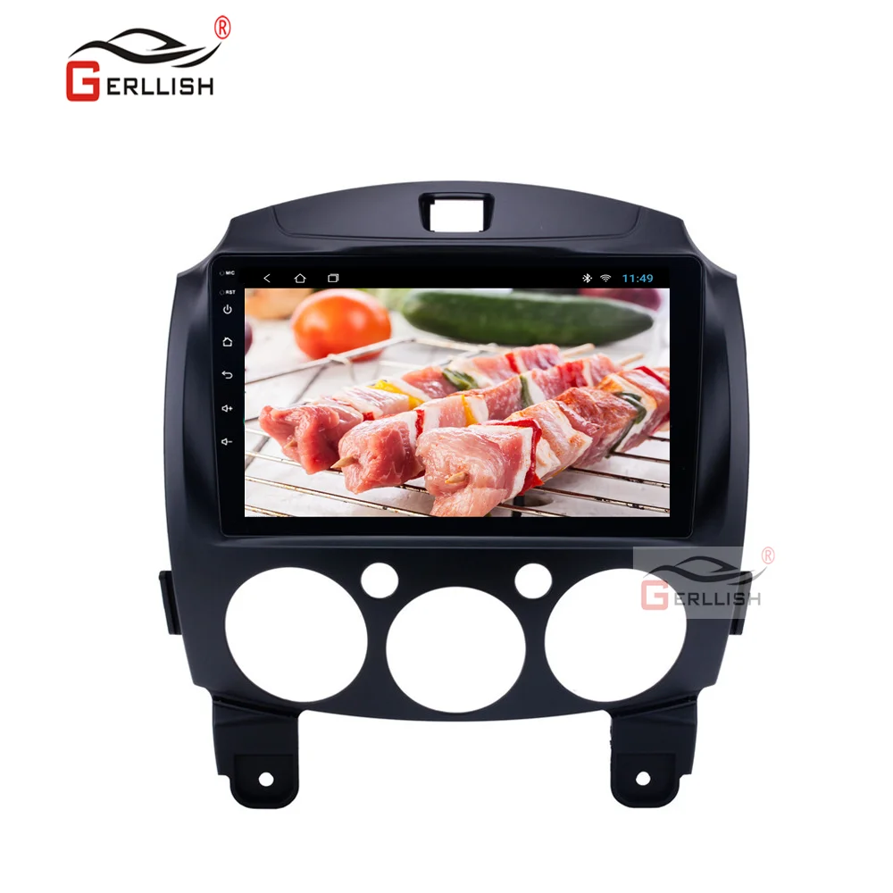 9 Inch Android Car DVD Multimedia Video Player FOR Mazda 2 2007 2014 ...