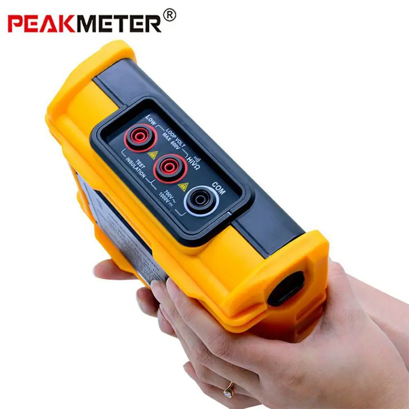 EASY-PEAKMETER PM5205 Analog and Digital 2500V MS5205 Insulation ...