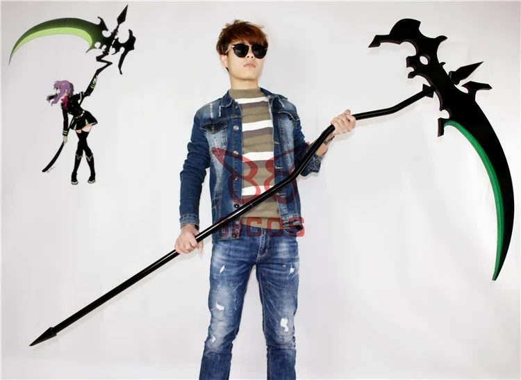 Seraph of The End/Owari No Serafu Hiragi Shinoa Scythe PVC Cosplay Prop ...