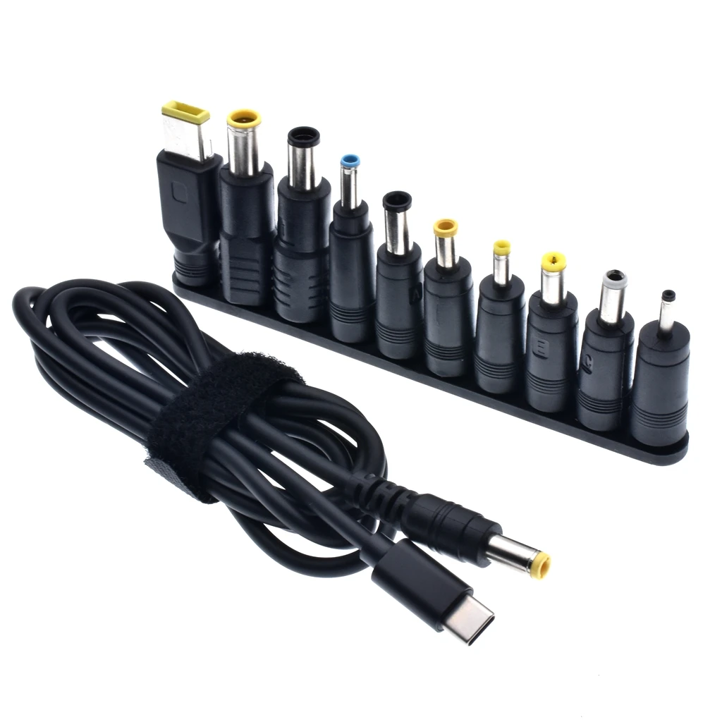 Laptop-Power-Adapter-Connector-Dc-Plug-USB-Type-C-male-to-Universal ...