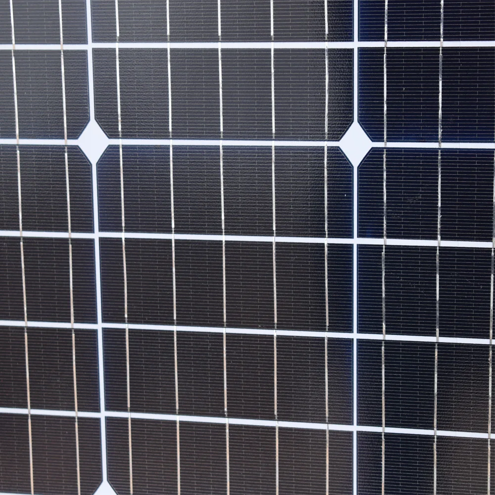 Black Solar Panel Texture