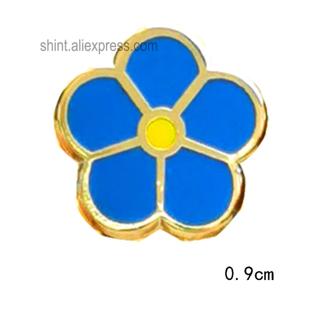 Masonic smaller Lapel Pins Badge Mason Freemason FORGET ME NOT Sun past ...