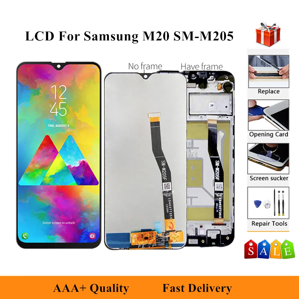 Pantalla LCD Original de 6,3 pulgadas para móvil, montaje de digitalizador con pantalla táctil ...