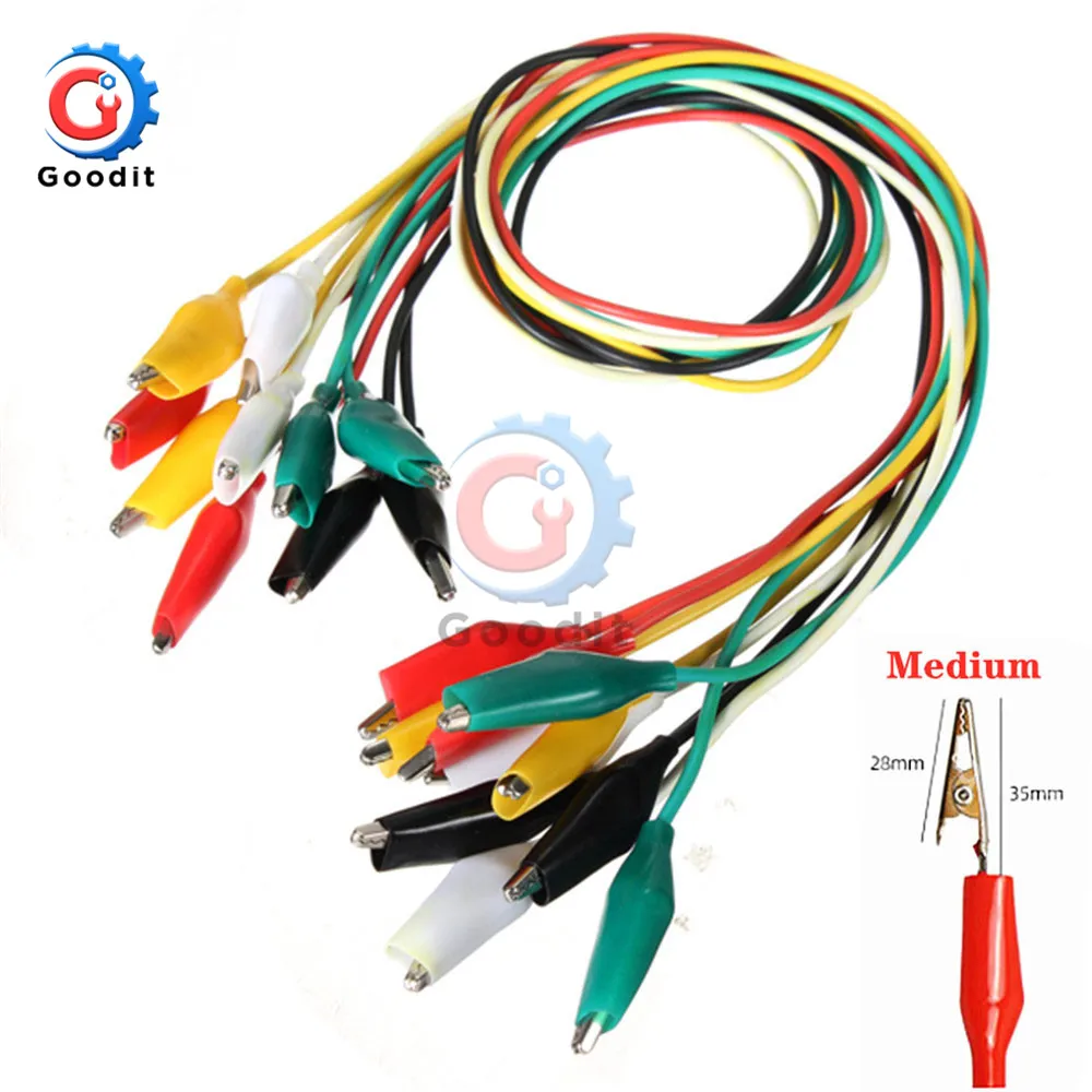 Crocodile Wire Connectors | Medium Crocodile Clips | Wire Testing Wire ...