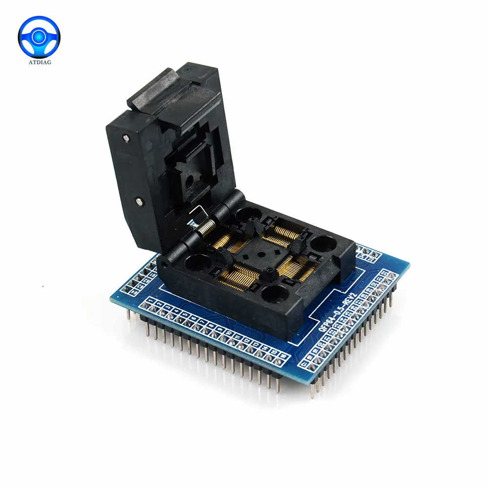 2023-Newest-QFP64-TQFP64-LQFP64-socket-adapter-IC-test-socket-burning-0 ...