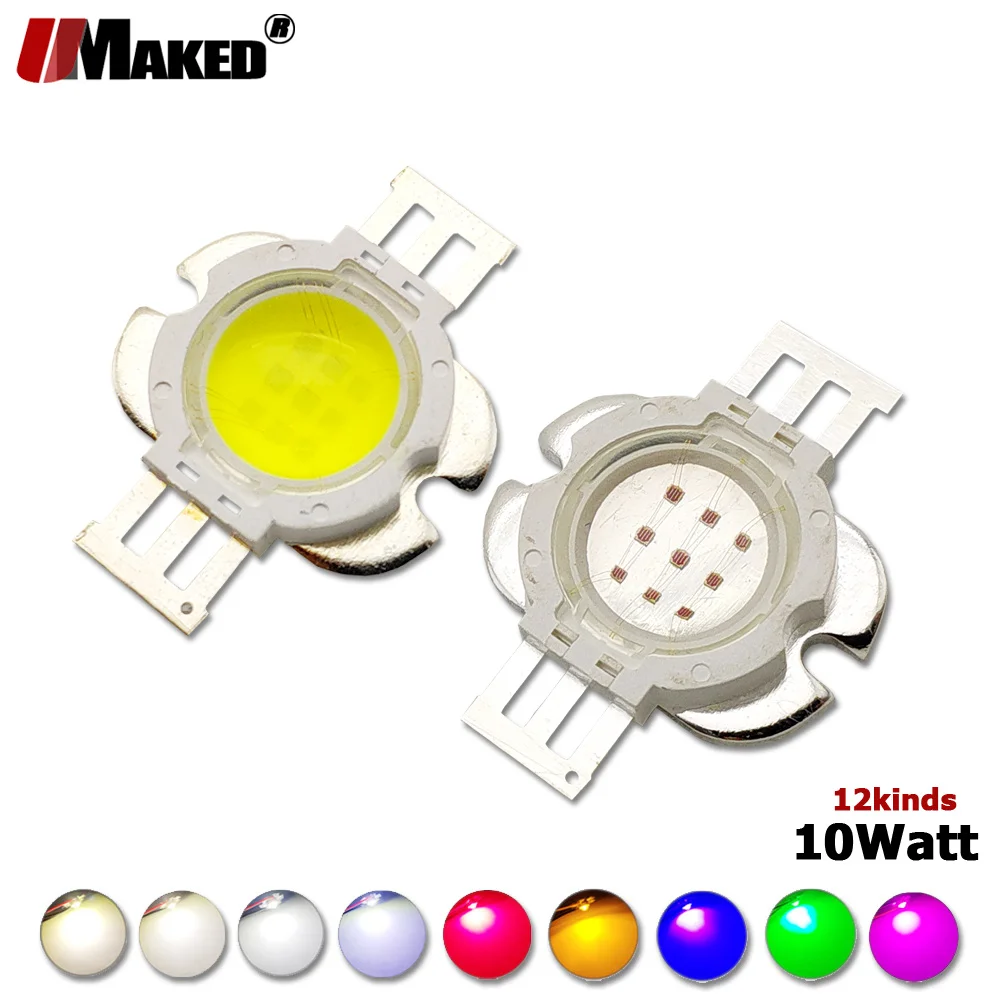 LED-Chip-10W-Round-Shape-With-60-Degree-Lens-SMD-COB-Doide-Warm-Cool ...