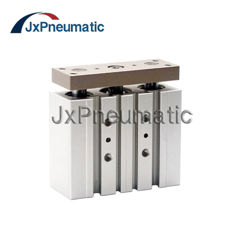 Three axis three rod guide rod MGPM Pneumatic cylinder Bore Size 12 16 ...