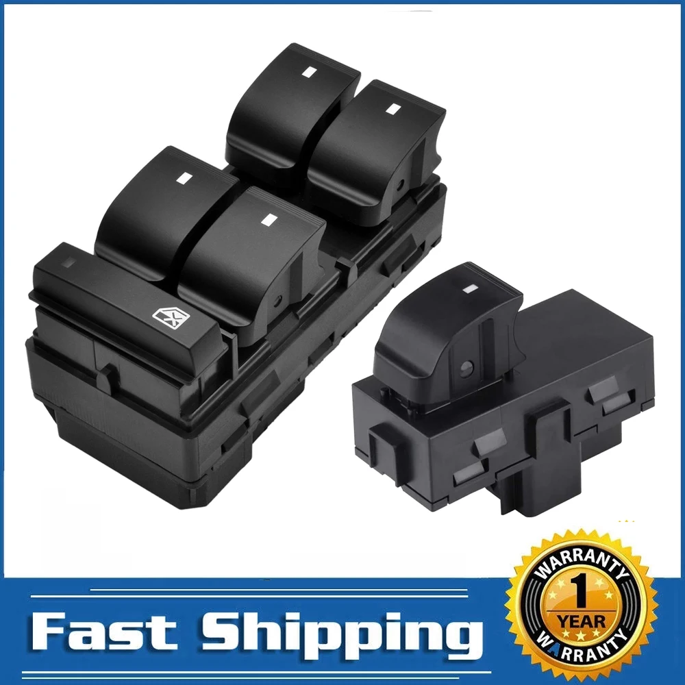 Driver-Passenger-Power-Window-Lifter-Control-Switch-Regulator-Button ...
