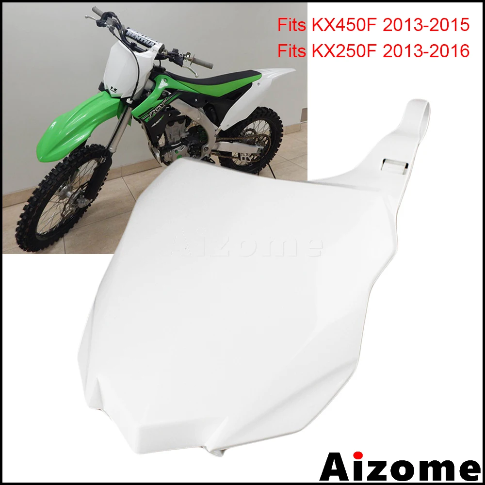 Motocross Front Number Plate