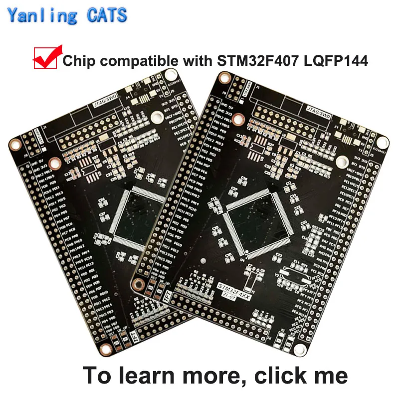 STM32F4-Empty-Development-Board-DIY-Welding-for-Arm-Cortex-M4-MCU ...