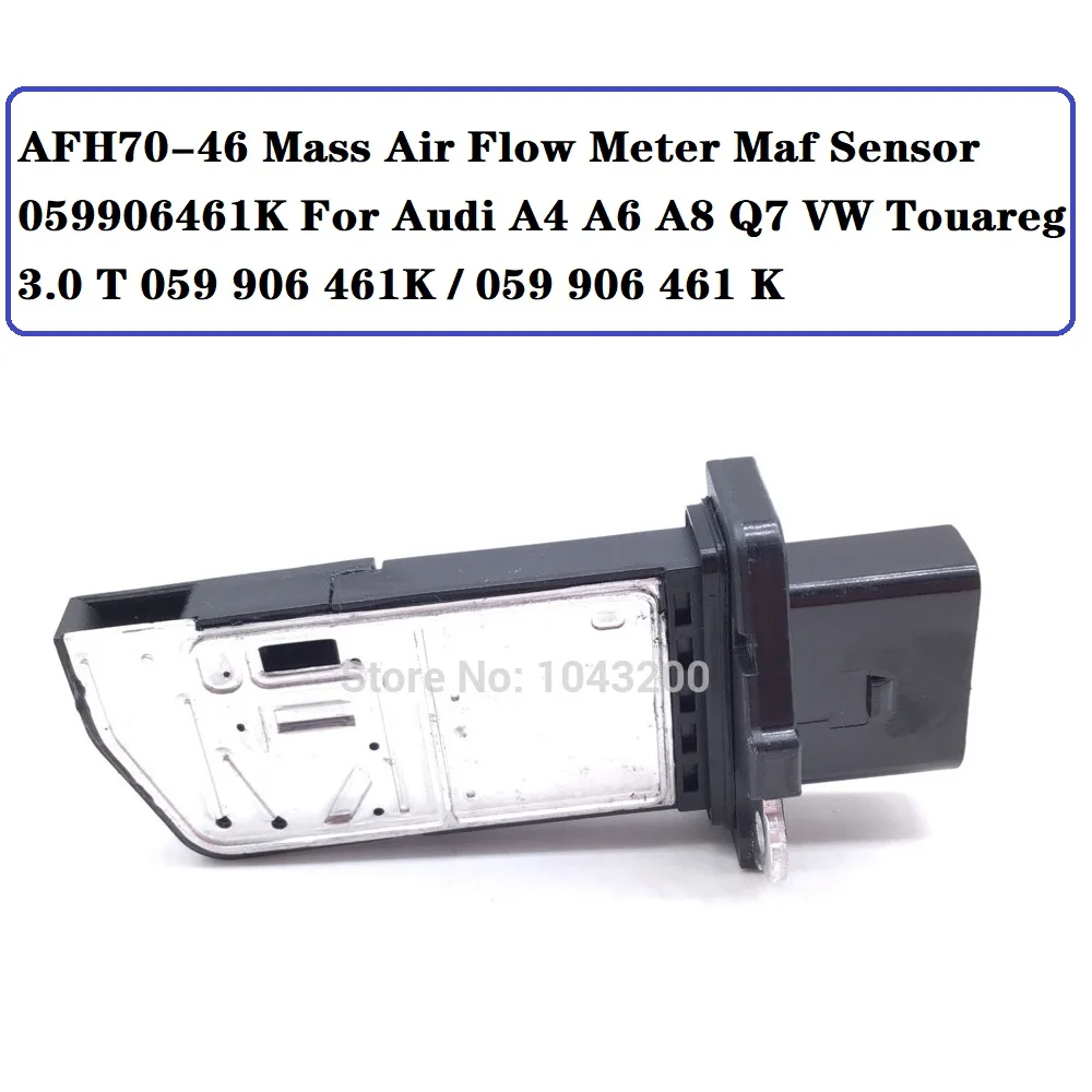 AFH70-46 Mass Air Flow Meter Maf Sensor 059906461K for Audi A4 A6 A8 Q7 ...