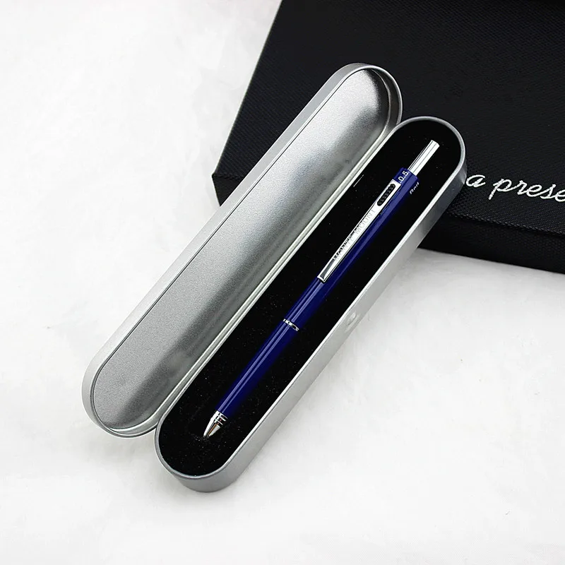 4 In 1 Multicolor Metal Ballpoint Pens 3 Colors Ball Pen 1 Automatic ...