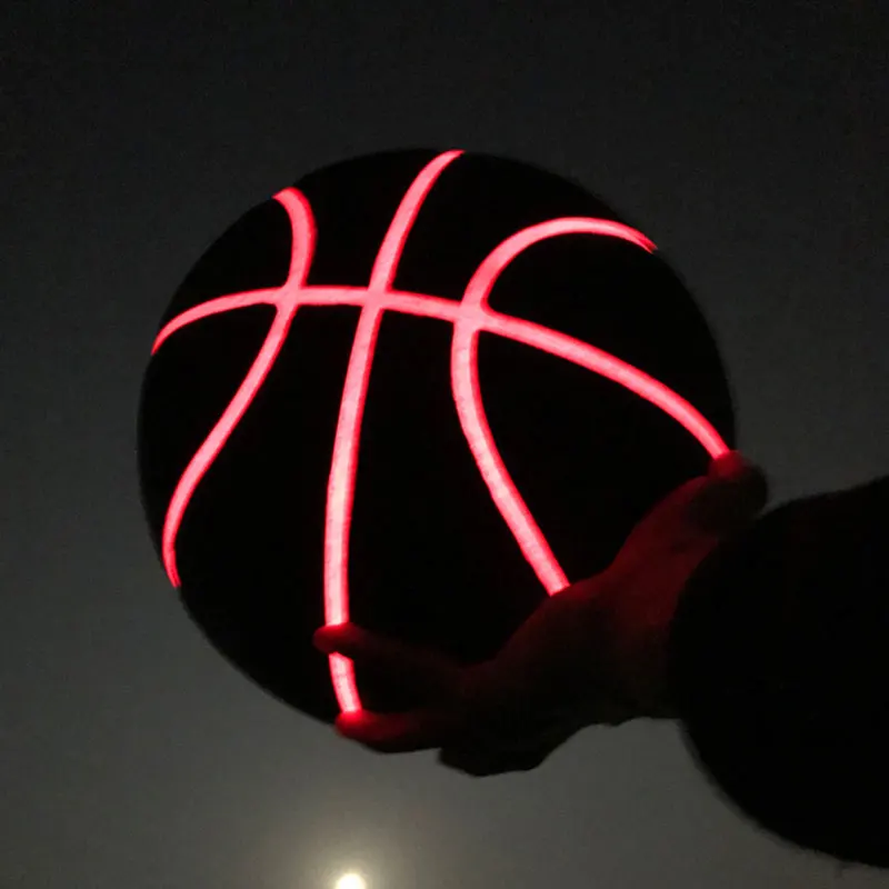 Glow In The Dark Basketball Light Up Indoor Outdoor Size 7 LED ...