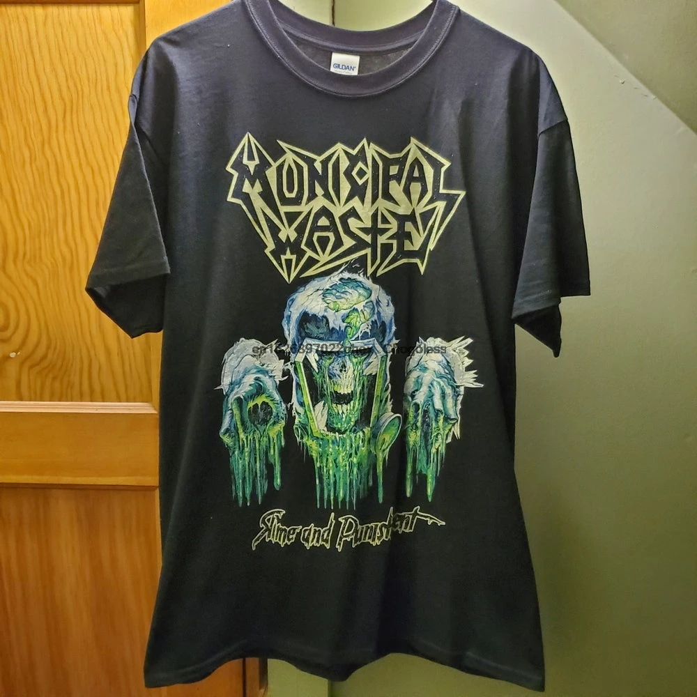 Municipal Waste Slime And Punoshment T Shirt - T-shirts - AliExpress