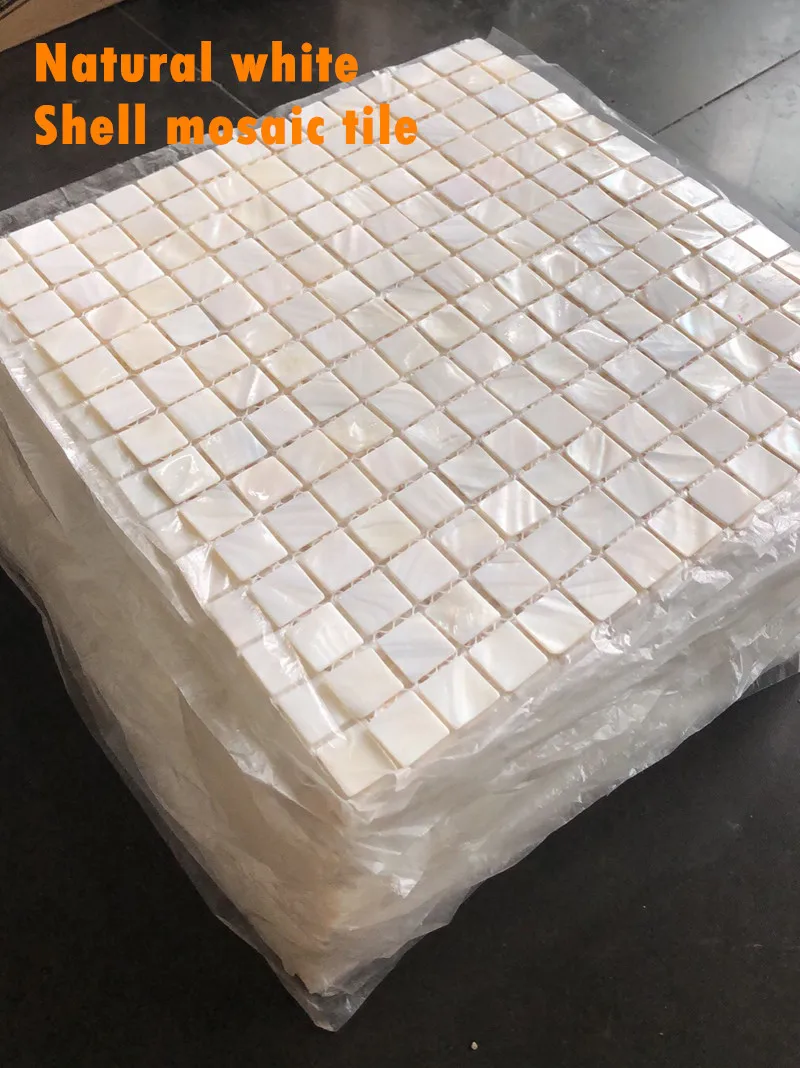 Arte autoadhesivo coreano 3d, ladrillo de pared de nácar, mosaico de ...