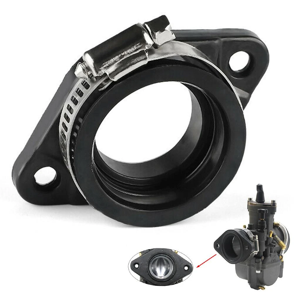 Universal Motorcycle Carburetor Intake Manifold Rubber Interface ...