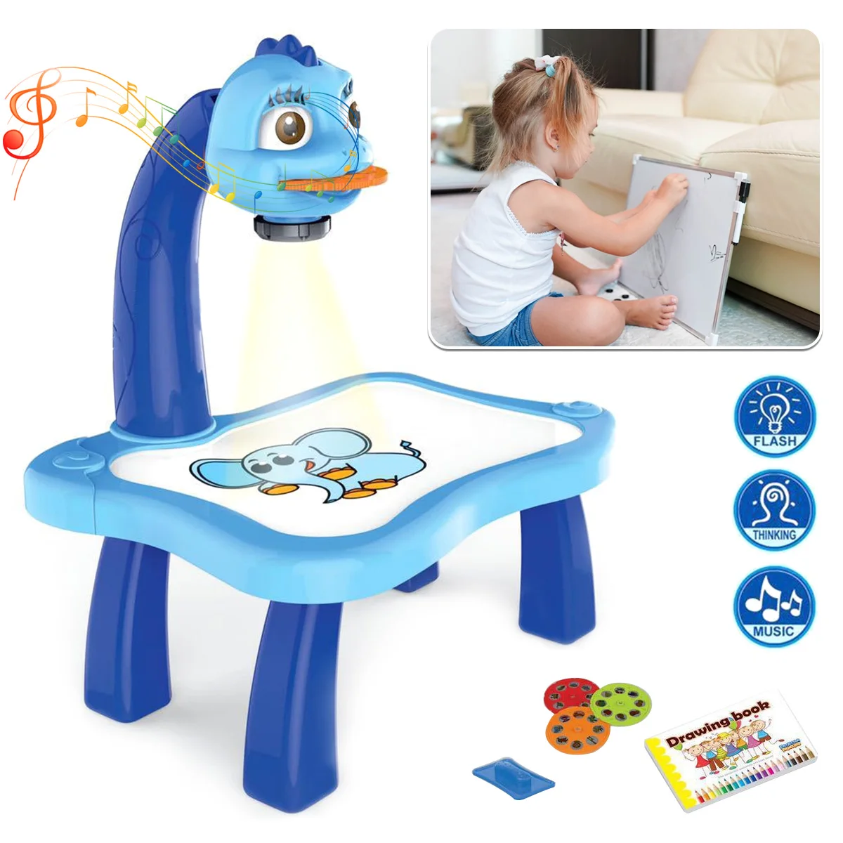 Dessin - Graphisme,Projecteur de dessin Led pour enfants,Table de ...