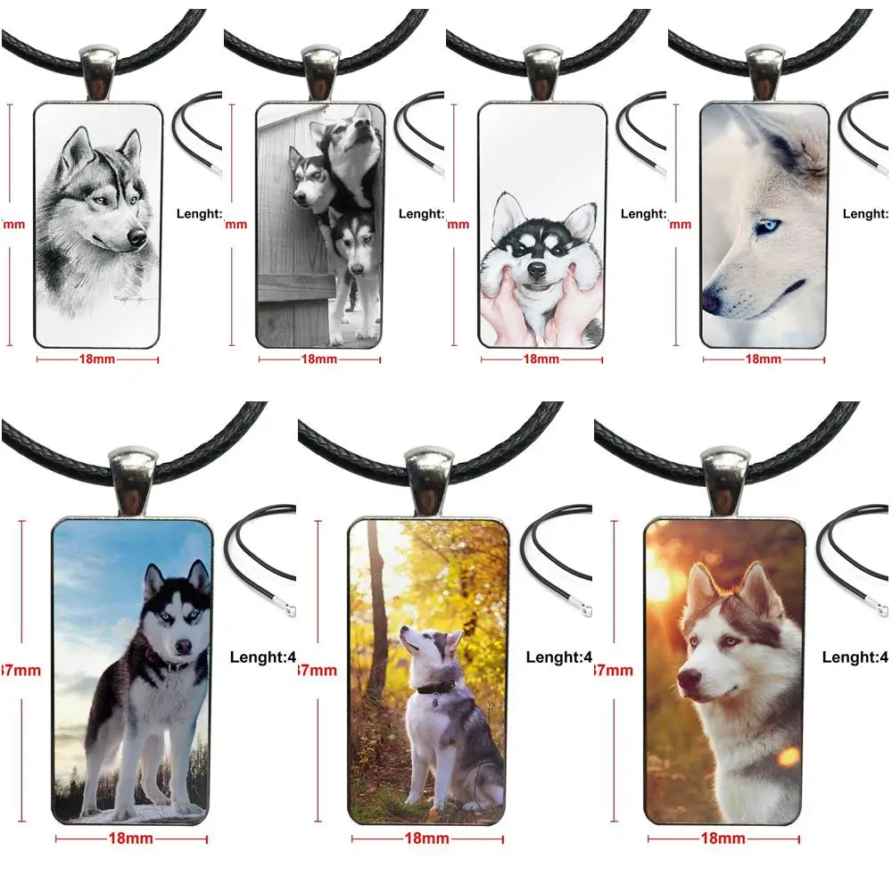 Necklace Fashion Long Chain With Rectangle Necklace Jewelry For Women ...