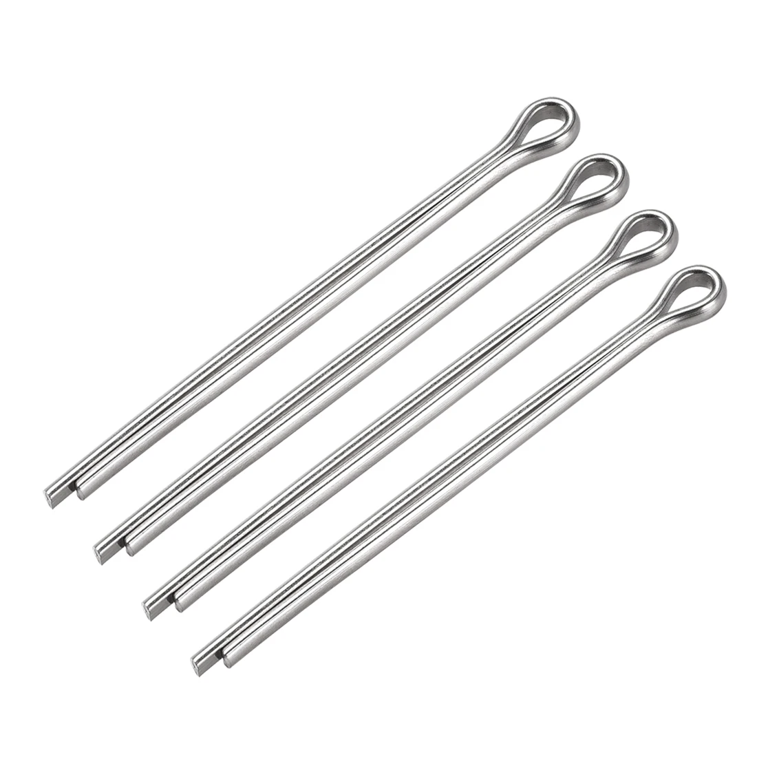 uxcell-4Pcs-Split-Cotter-Pin-5mm-x-80mm-304-Stainless-Steel-2-Prongs ...