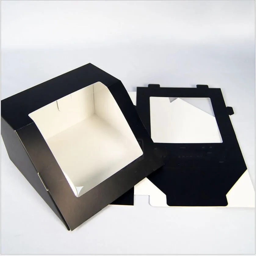 Paper Gift Boxes Black Packaging Cardboard Box | Black Cardboard ...