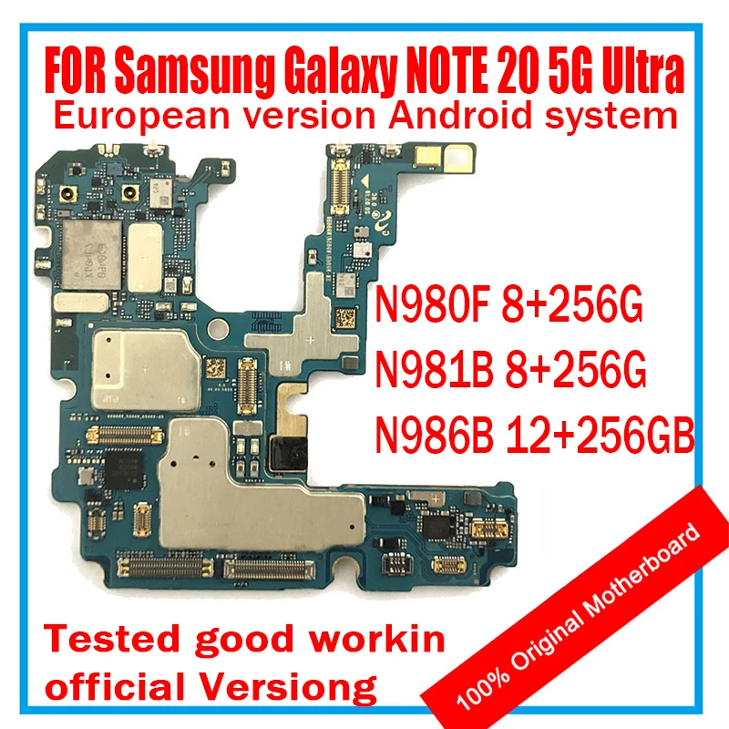 Placa-base-desbloqueada-para-Samsung-Galaxy-NOTE-20-5G-Ultra-N980F ...