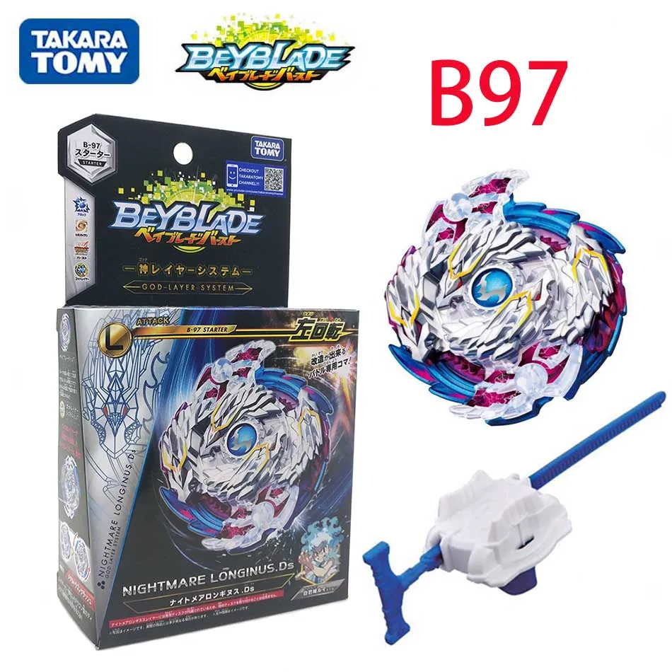 Takara Tomy Beyblade Burst B97, serie God, pesadilla, holy gun ...