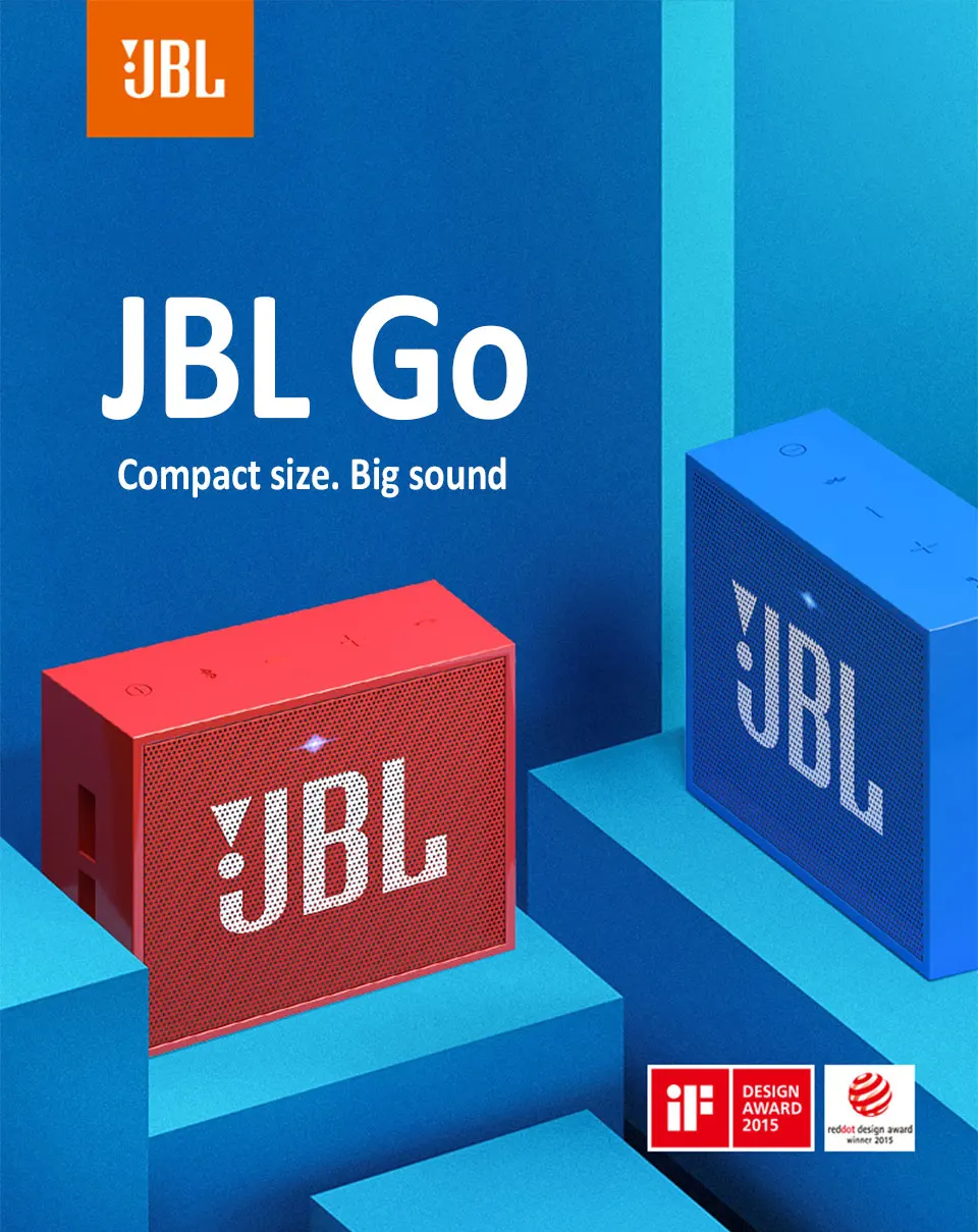 JBL GO Wireless Bluetooth Mini Speaker Outdoor Portable Speaker