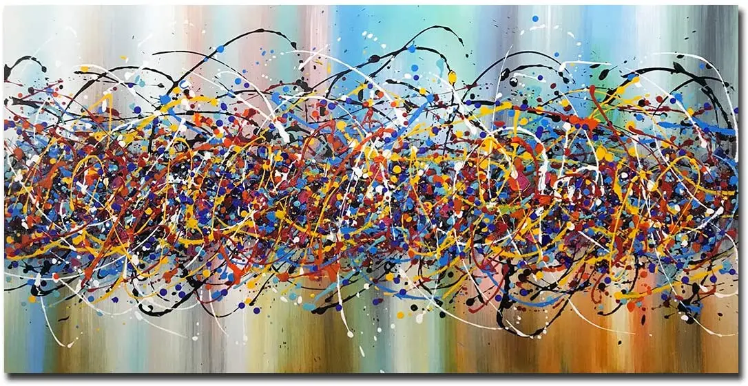 Jackson Pollock Drip Painting