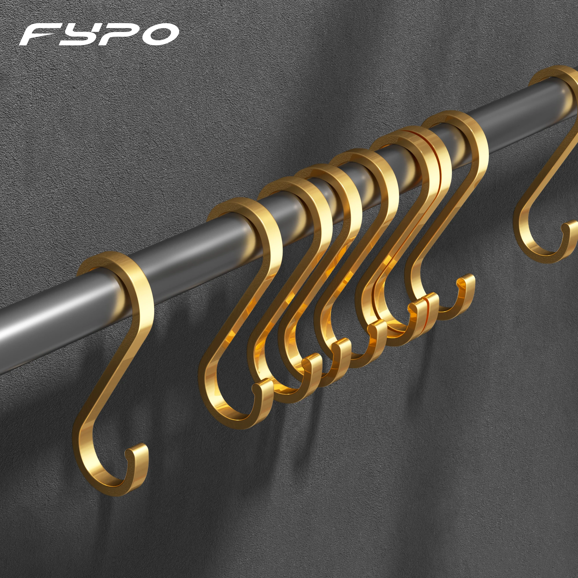 1-5-10Pcs-S-Shape-Hook-Space-Aluminium-Hooks-Metal-Storage-Hook-Clasp ...