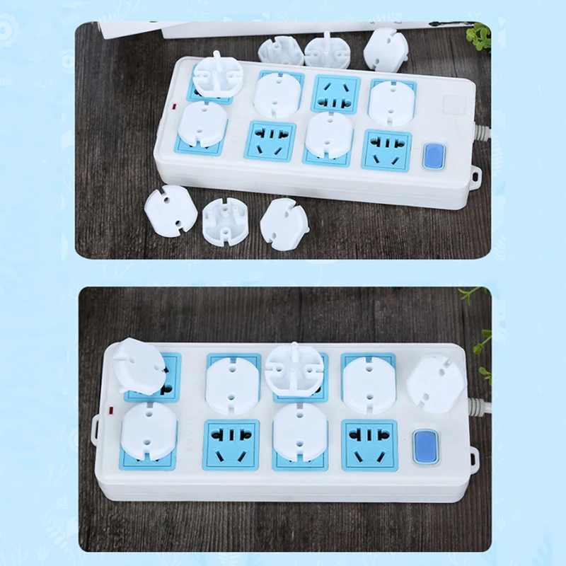 Safety Electric Sockets Covers Power Socket Electrical Outlet 2 Plug ...