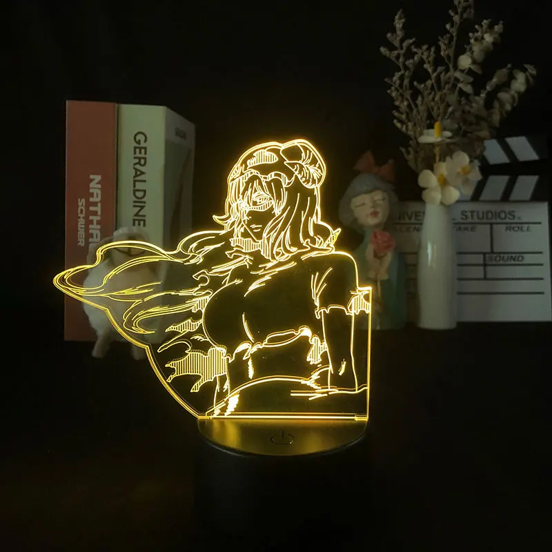 Bleach Nelliel Tu Odelschwanck Anime Led Light Lamp For Kids Bedroom ...