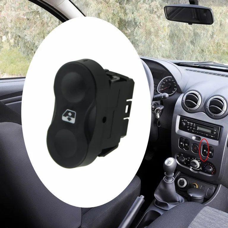 Malcayang 5 Pins Front Electric Window Switch for Dacia Duster Sandero ...