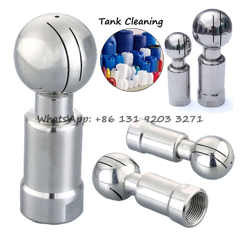 360 Degree Spray Cleaning Nozzle | Tank Washing Nozzle | rotating spray ...